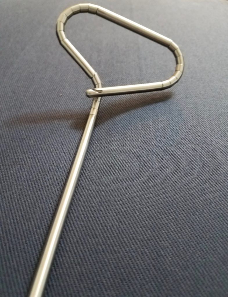 Snake Liver Retractor 5mm 45 Degree Angle, 80mm End - Artisan Medical