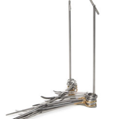 UPSTANDING ADJUSTABLE SURGICAL INSTRUMENT STRINGERS | Artisan Medical