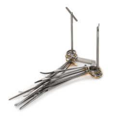 UPSTANDING ADJUSTABLE SURGICAL INSTRUMENT STRINGERS | Artisan Medical