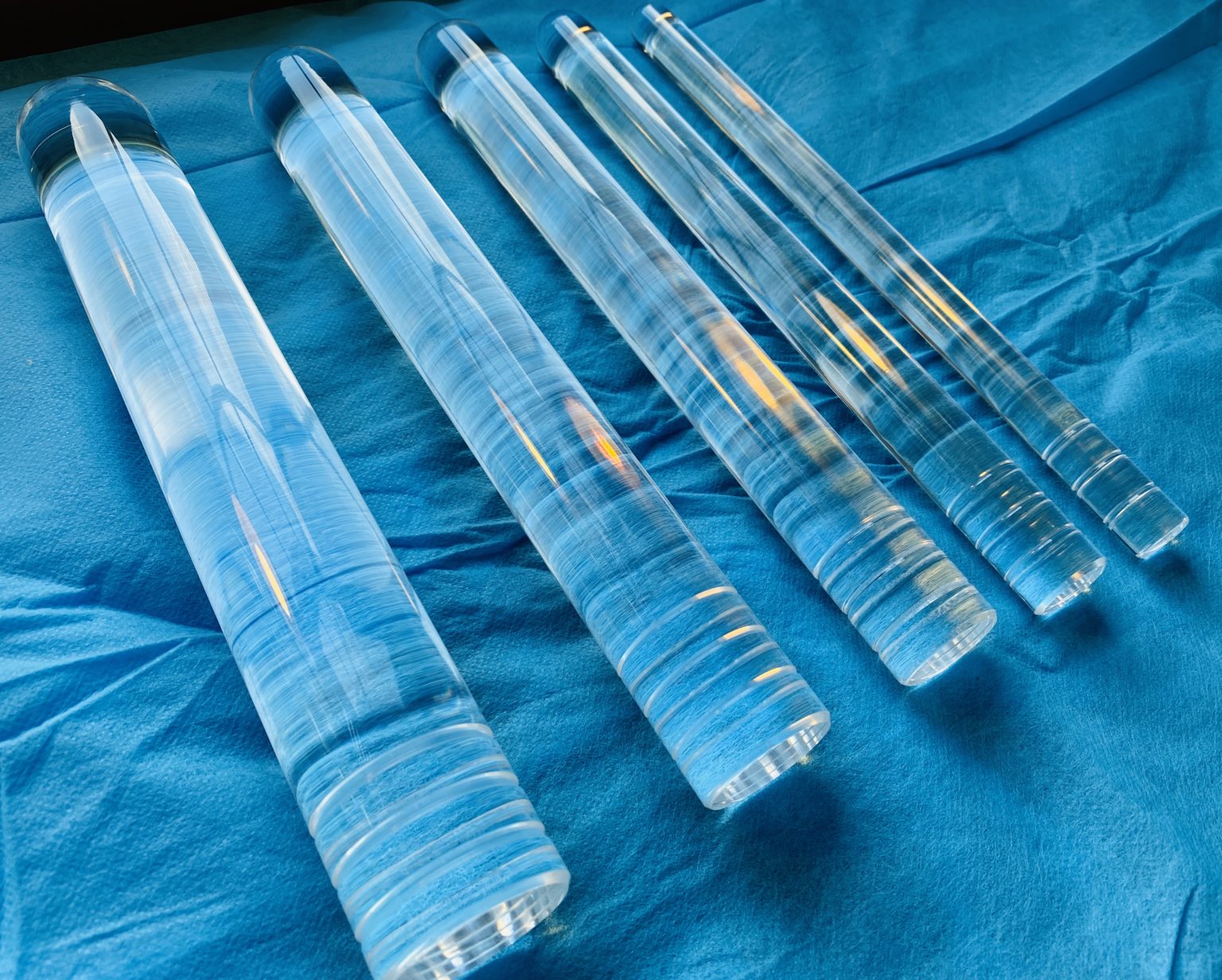 Lucite Vaginal Stent 12" Long 1.50" Diameter - Artisan Medical