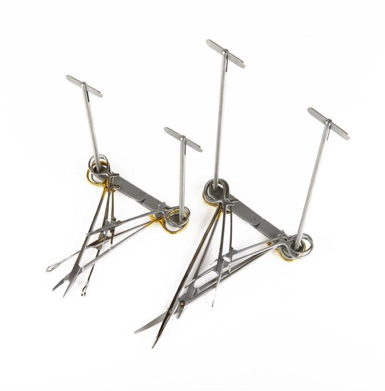 UPSTANDING ADJUSTABLE SURGICAL INSTRUMENT STRINGERS - Artisan Medical